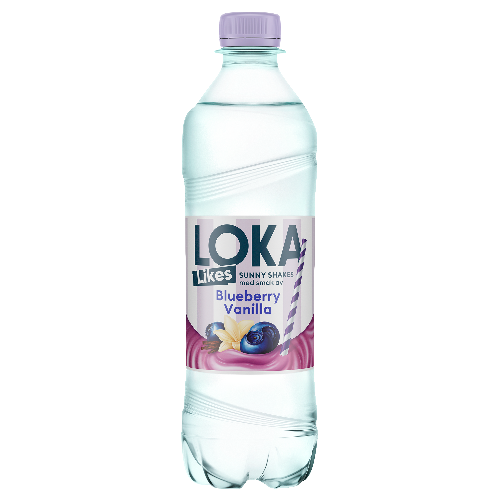 Loka Likes Blueberry Vanilla 50cl pet - Varsego
